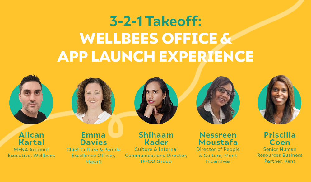 3-2-1 Takeoff: Wellbees Office & App Launch Experience - Wellbees